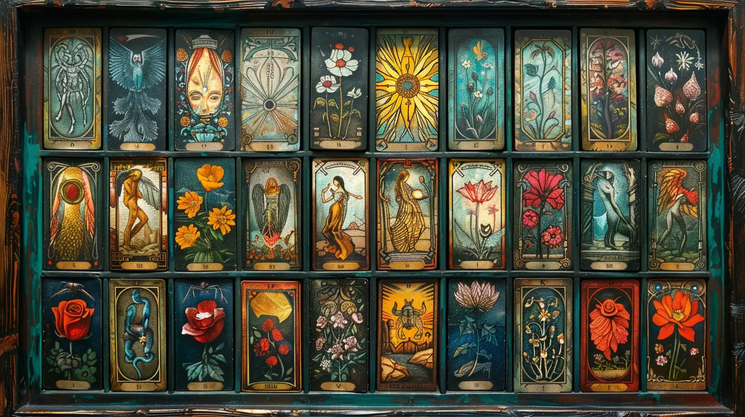 Combinaisons de cartes - Tarot